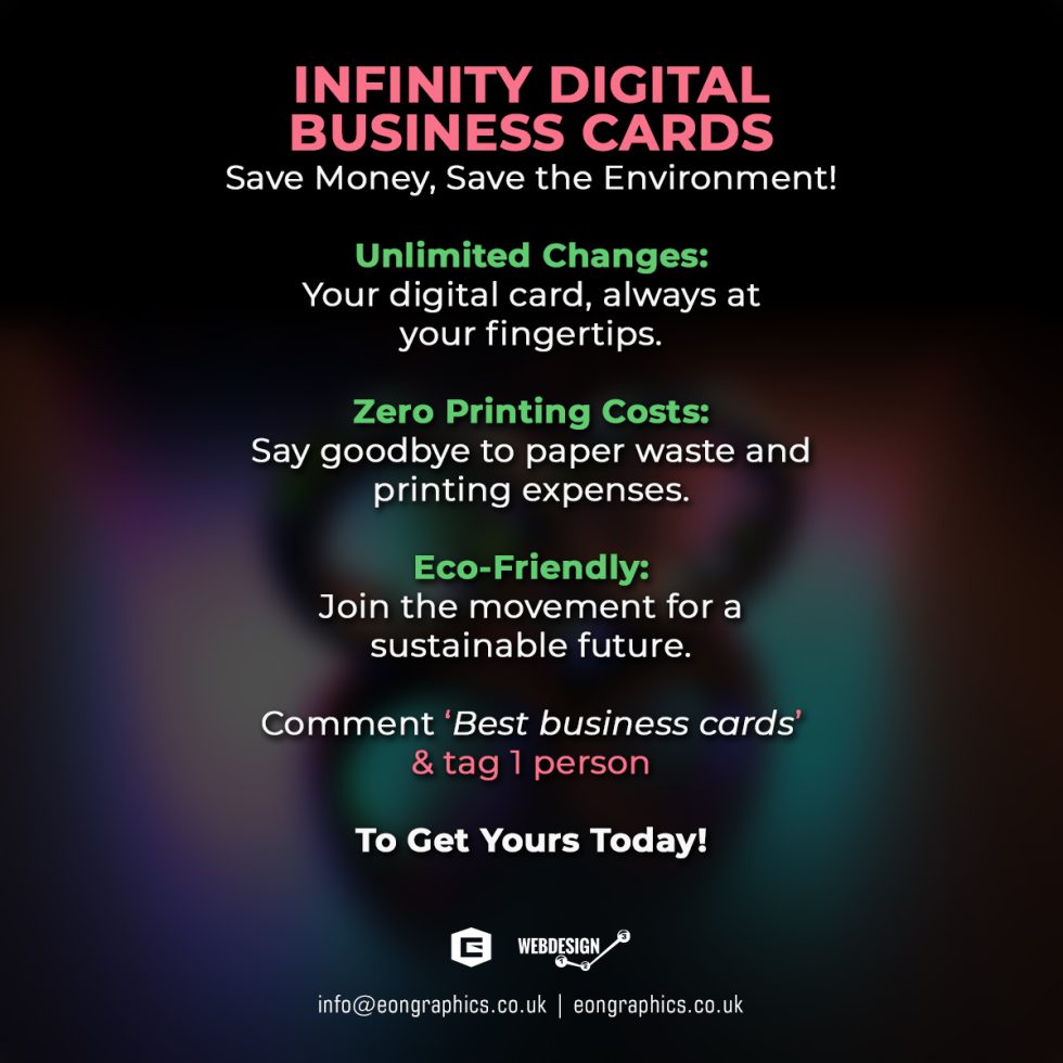 Free Infinity Business Cards - Eon Graphics