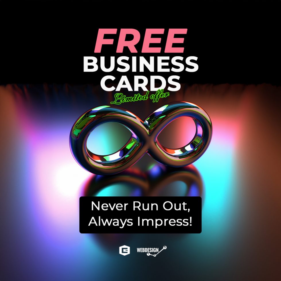 Free Infinity Business Cards - Eon Graphics