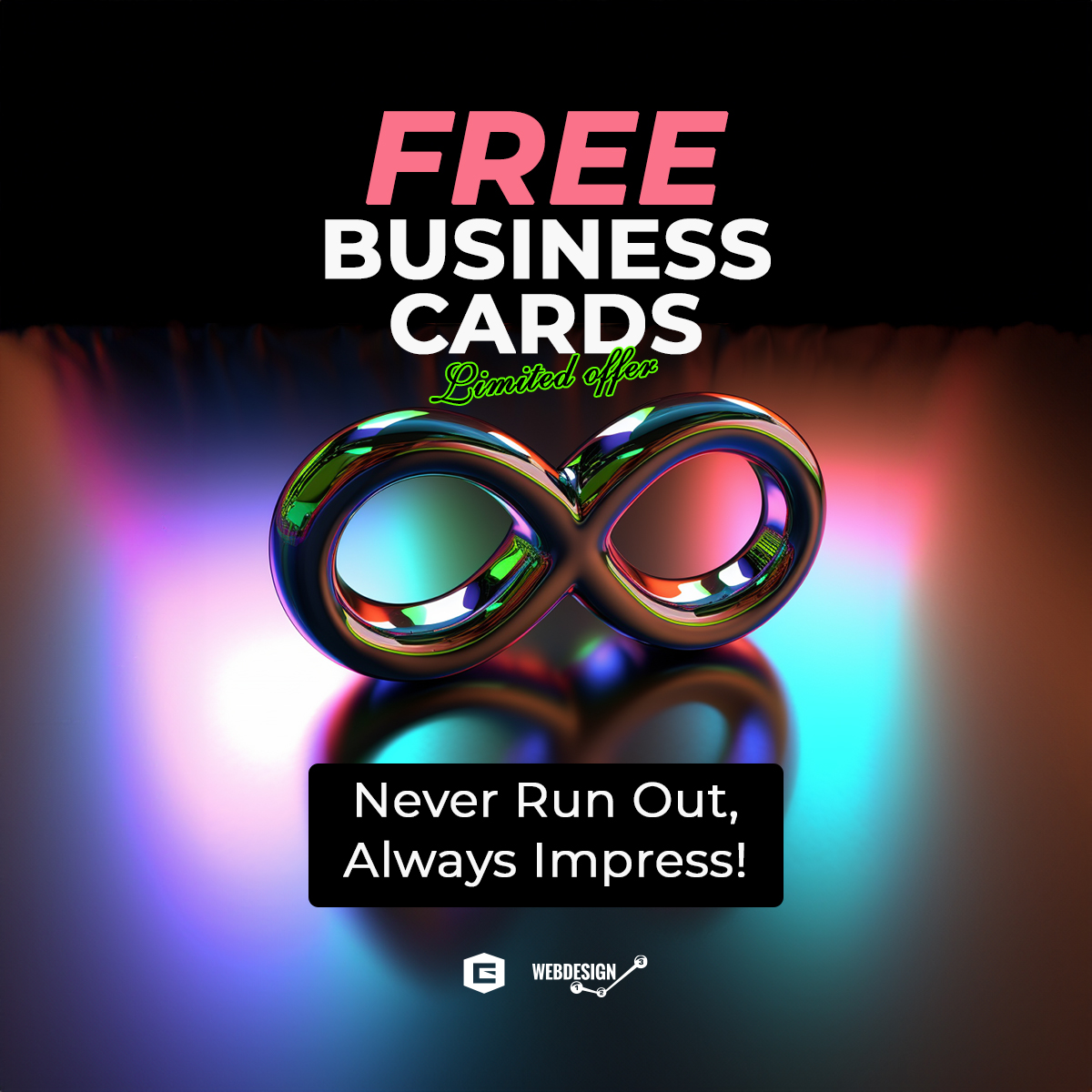 Free Infinity Business Cards - Eon Graphics