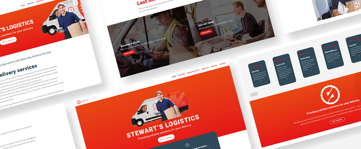 Work Stewart Logistics Graphic Designer - Eon Graphics