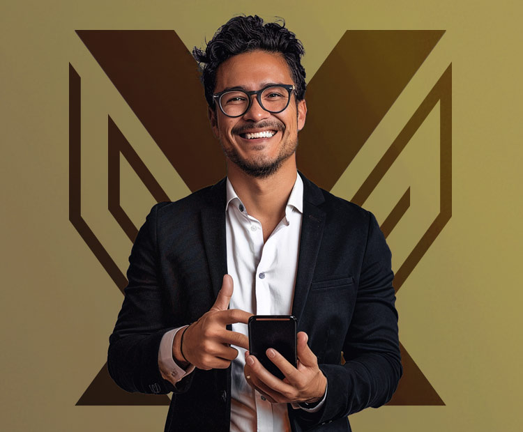 Xpress Vault Web landing page example - Eon Graphics