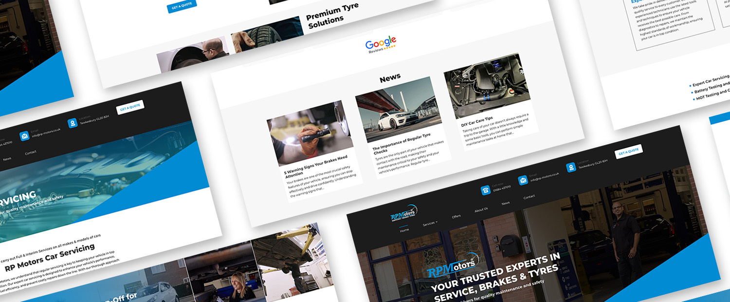 Best mechanic website - Eon Graphics